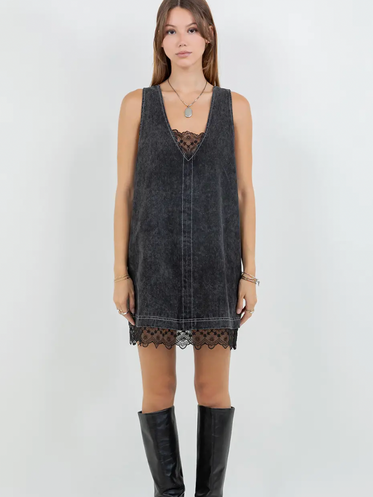 Alex Lace Shift Dress – Beatnik Fine Goods